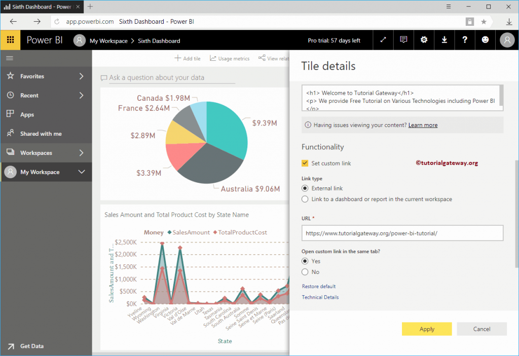 Cómo agregar contenido web al panel de Power BI - R Marketing Digital