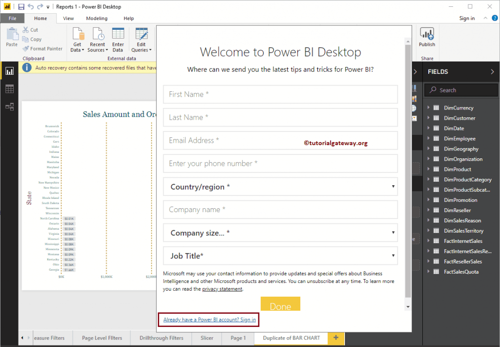 Connect Power BI Desktop with the Power BI service - R Marketing Digital