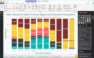Create 100% Stacked Column Chart in Power BI - R Marketing Digital