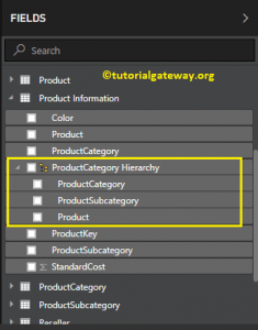 Create hierarchy in Power BI - R Marketing Digital