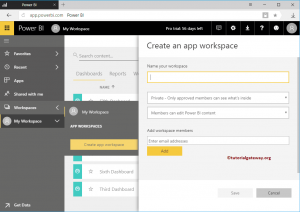 How to create a Power BI workspace - R Marketing Digital