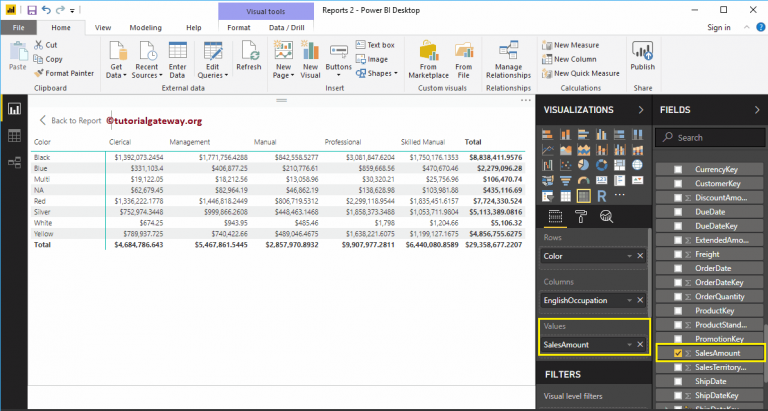 Cómo crear una matriz en Power BI - R Marketing Digital