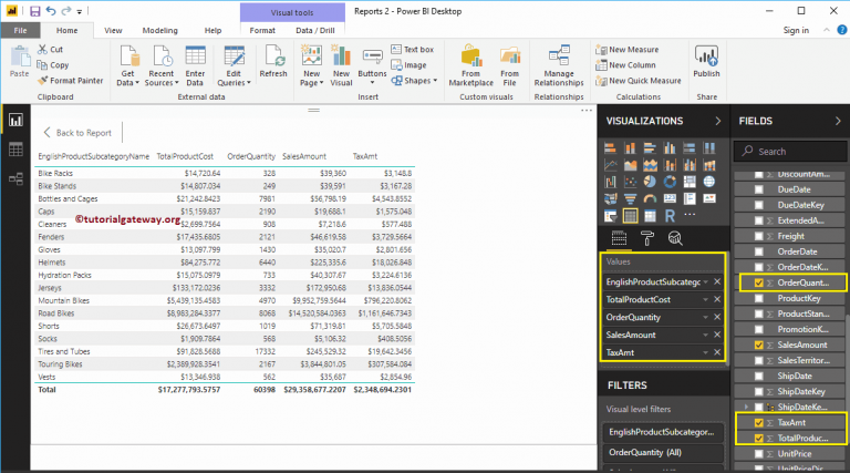 Crear una tabla en Power BI - R Marketing Digital