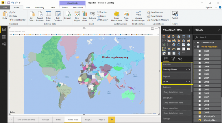 Full map in Power BI - R Marketing Digital