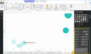Dar formato al gráfico de dispersión de Power BI - R Marketing Digital