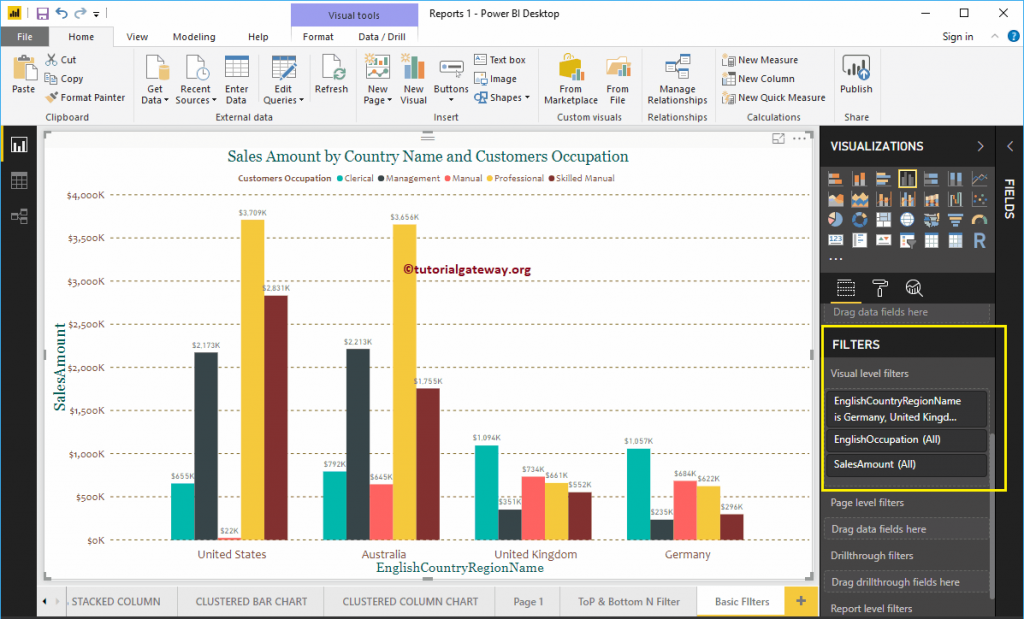 Filtros básicos de Power BI - R Marketing Digital