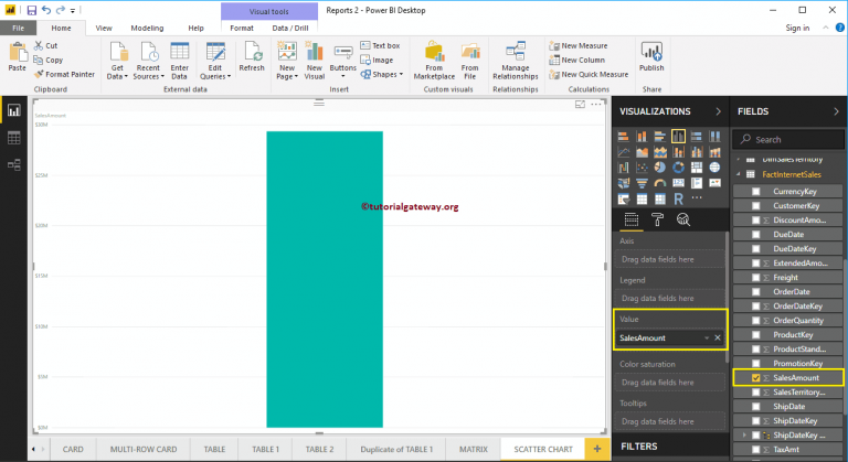 Scatter chart in Power BI - R Marketing Digital