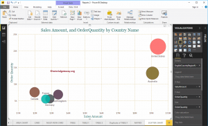 Scatter chart in Power BI - R Marketing Digital