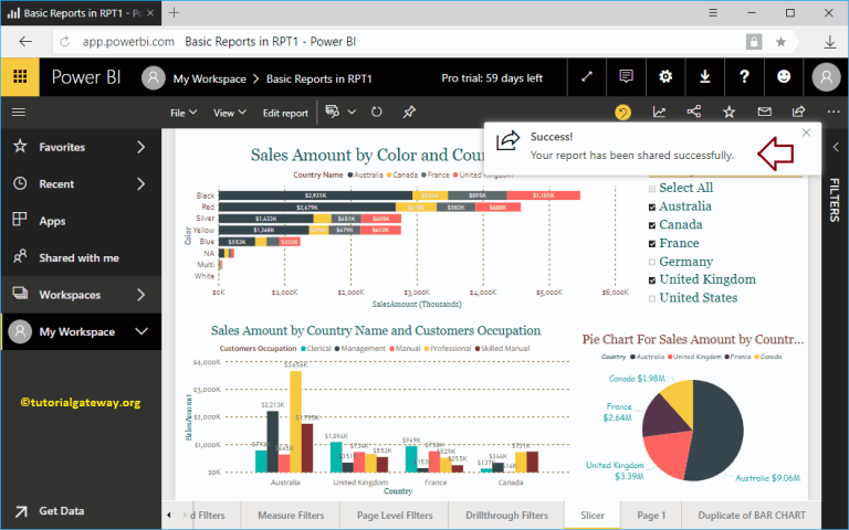 Cómo compartir un informe en Power BI - R Marketing Digital
