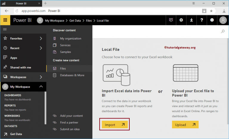Cargar archivos de Excel en el panel de Power BI - R Marketing Digital