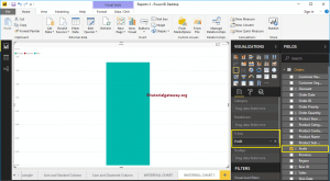 Graphique en cascade dans Power BI - R Marketing Digital